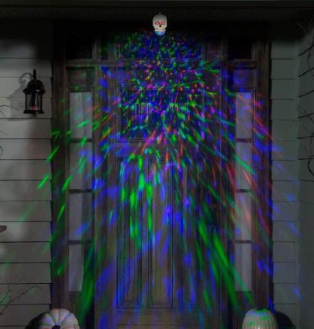 Proyector de Luz Multicolor Halloween -Led Light Show – Segunda que Barato