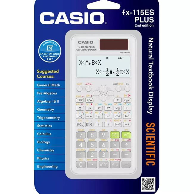 Calculadora científica avanzada marca Casio FX-115 – Segunda que Barato